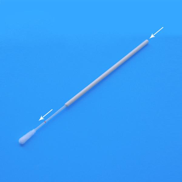 Quality Nasopharyngeal Specimen Collection Flocked Swab For Oral Testing for sale