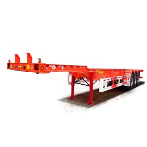 Quality 20ft to 40ft Extendable Moving Intermodal Chassis Trailer for Container for sale