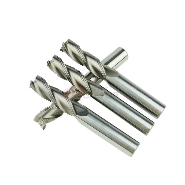 Quality Metric End Mill 3 Flute Carbide Roughing End Mills For Wood CNC Milling Cutter for sale