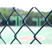 Quality Galvanized Steel Wire Chain Link Woven Fence Fabric 11 Gauge With 30 Meters for sale