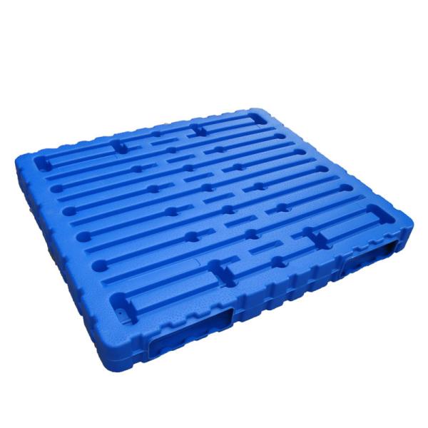 Quality Double Faced Blow Plastic Pallet Tray Closed Deck Type in Reusable Eco Friendly for sale