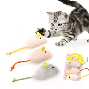Quality Plush Catnip Mouse Cat Toy for Interactive Indoor Cats Kitten Play Popular Style for sale