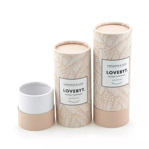 Quality Toothpaste Cylinder Tube Packaging Printing Round Packaging Boxes for Cosmetic for sale