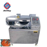 Quality Industrial Tomato Making Equiment / SUS 304 Meat Bowl Chopper Machine for sale
