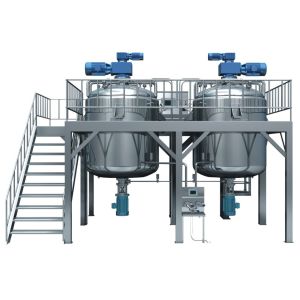 Quality 30L Pharmaceutical Ointment Vacuum Emulsifying Machine 1.1 kw 380V 50Hz for sale