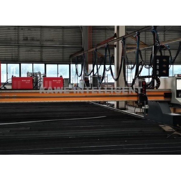 Quality Steel Gantry Type CNC Plasma Cutting Machine 12000mm/min For Steel Plate for sale