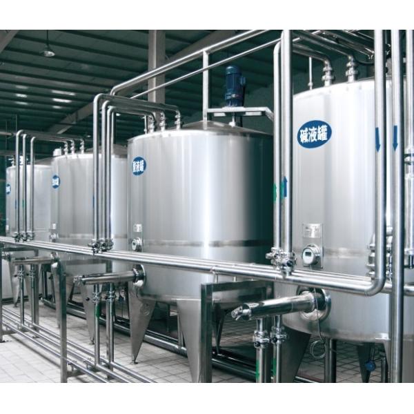 Quality Stainless Steel CIP Cleaning System Food Processing Accurate Temperature Control for sale
