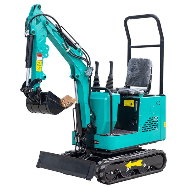 Quality PC10 Euro5 Hightop Mini Excavator Machine With Roll Over Protection System for sale