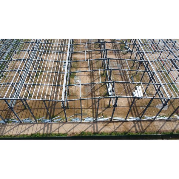 Quality 4000㎡ Prefabricated Steel Structure Warehouse H Section Steel for sale