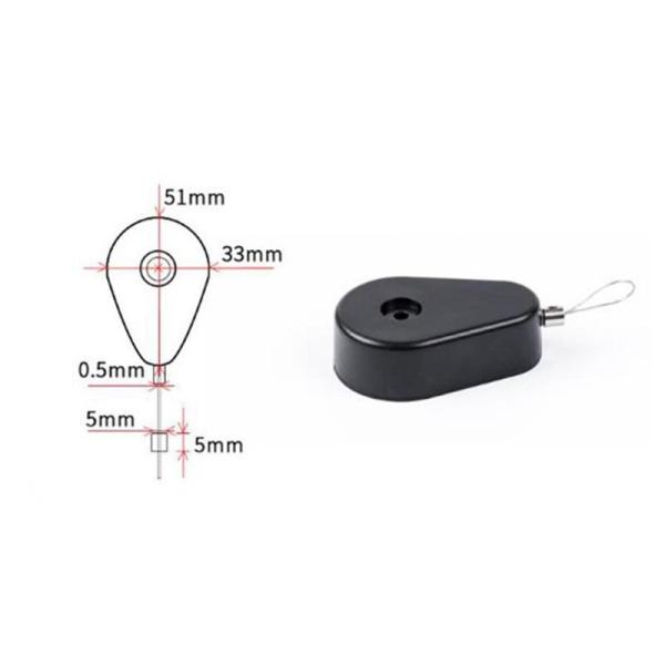 Quality Multifunctional 0.9m Retractable Cable Anti Theft Pull Box for sale