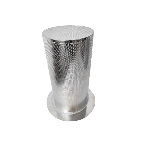 Quality 304 / 316L 15 Cm Diameter Perforated Stainless Steel Pipe For Filter for sale
