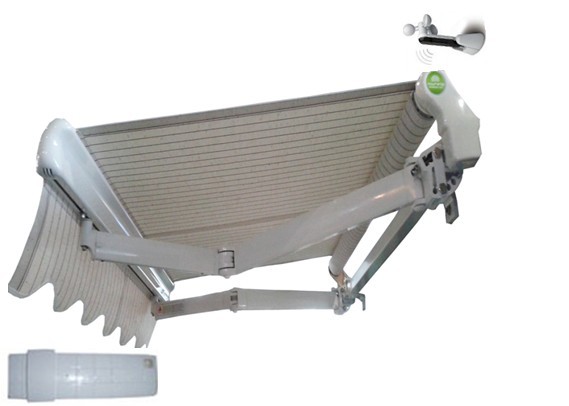 Quality Outdoor Retractable Awning Hardware Aluminium Retractable Awning Arms for sale