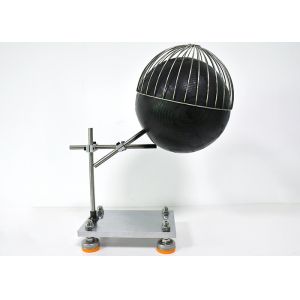 Quality Wire Frame 200mm Dull Black Painted Wooden Sphere Device IEC 60335-2-23 for sale