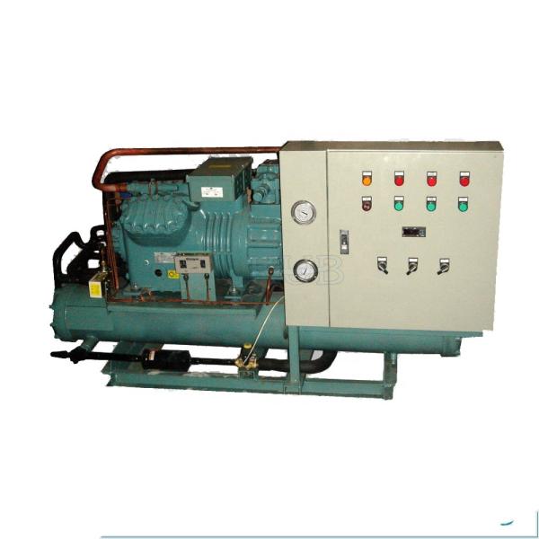 Quality 5HP Water Cooled Condensing Unit 380V with Shell and Tube Condenser for sale