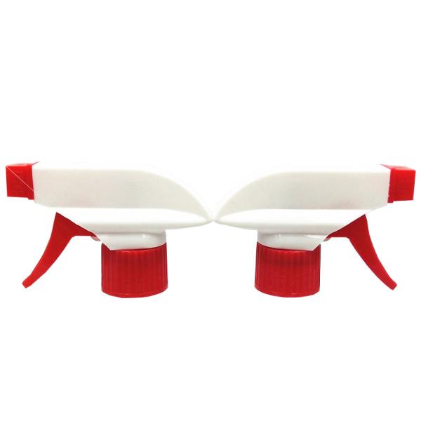 Quality Red 28/410 PP Chemical Trigger Sprayers Customized Pipe Length for sale
