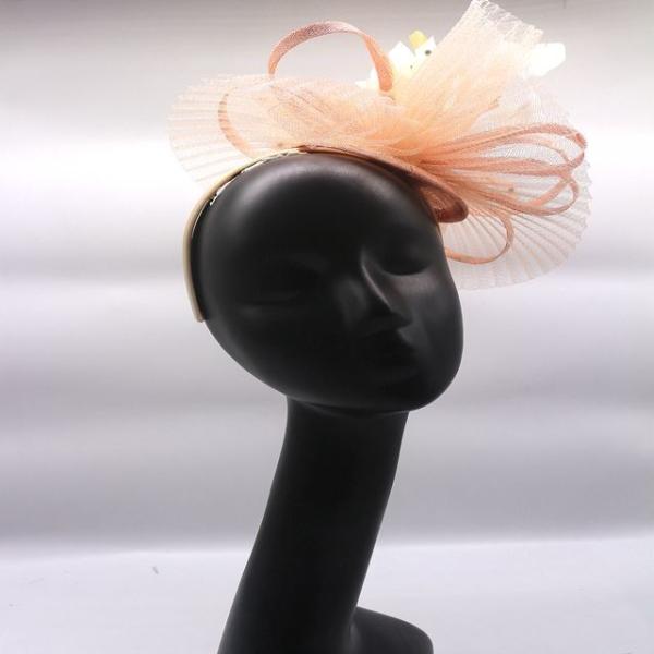 Quality Shipping UPS DHL EMS Fedex TNT Perfectly Dyed Sinamay Base and Feather for sale