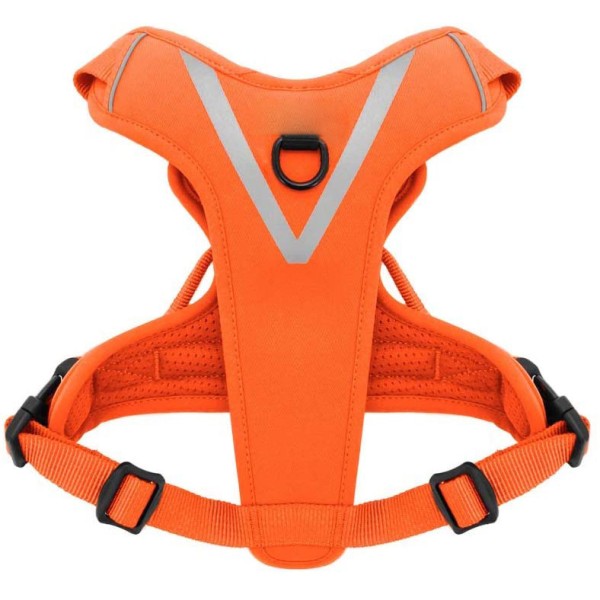 Quality Outdoor Air Mesh Dual Attachment Nylon Dog Harness for sale