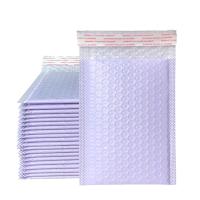 Quality Self Sealing Purple Large Bubble Poly Mailers Thickness 140g for sale