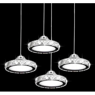 Quality D18cm Crystal Contemporary Chandelier Crystal Ceiling Lights for sale