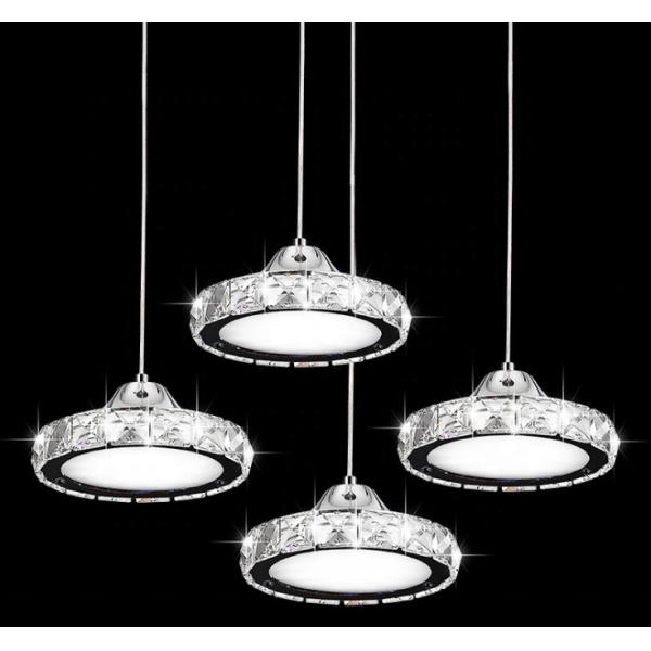 Quality D18cm Crystal Contemporary Chandelier Crystal Ceiling Lights for sale