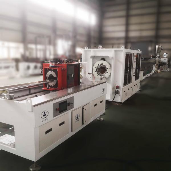 Quality Shenzhen HYPET High Efficient High Speed 110-200 PVC Pipe Production Line for sale