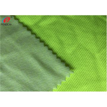 Quality Polyester Cotton Fluorescent Material Fabric Weft Knit For Traffic Police for sale