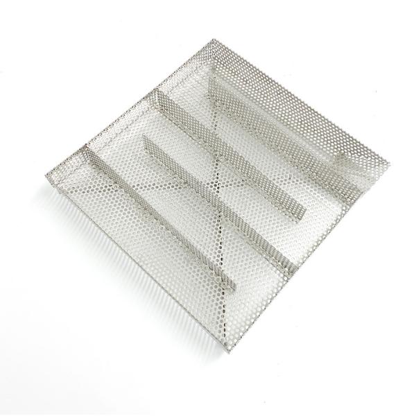 Quality 458g Maze Smoker Tray 304ss Charcoal Cold Smoke Pellet Tray for sale