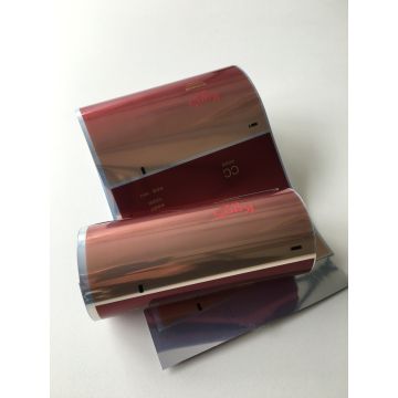 Quality Wine Red Vacuum Aluminized PET CAL Laminated Web For Pharmaceutical for sale