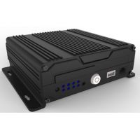 Quality Mini 4CH 720P Mobile Vehicle DVR 128GB 3G GPS WIFI Black 720P AHD 4 Cameras 4G for sale