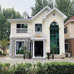 Quality Eco Friendly Prefab Light Steel Villas Structural Design With Aluminum Winow for sale
