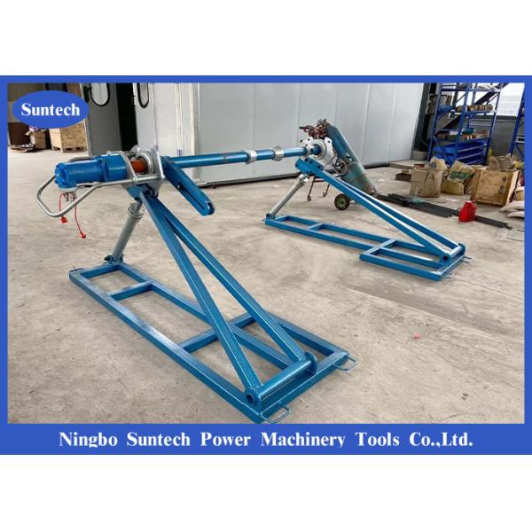 Quality Electrical Carrying Hydraulic Cable Drum Stand For Puller Tensioner for sale