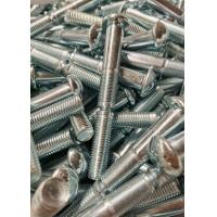Quality White Tin Zinc Plating Ring Grooved Lock Bolts For Oscillating Screen for sale