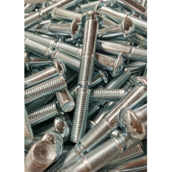 Quality White Tin Zinc Plating Ring Grooved Lock Bolts For Oscillating Screen for sale
