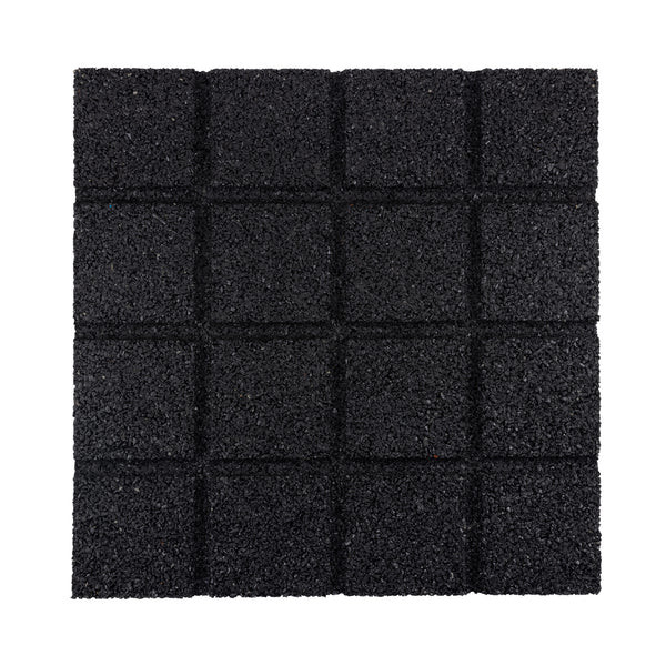 Quality Anti Drop Rubber Playground Flooring 15mm 25mm 30mm 40mm 50mm Outdoor Rubber Mats Easy Drainage for sale