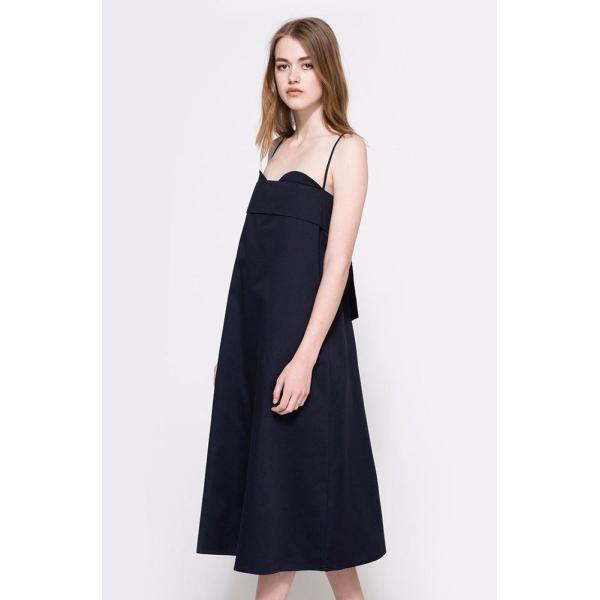 Quality Best Quality Plus Size Navy Blue Midi Elegant Lady Dress for sale