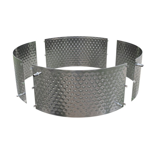 Quality Modular Design Clamp On Jacketed Heat Exchanger SUS304 Corrosion Resistant for sale