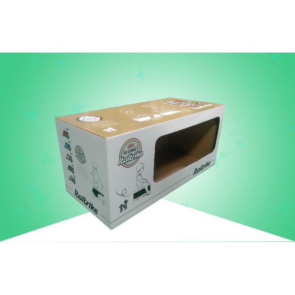 Quality Corrugated Paper Packaging Boxes Offset Printing For Packing Kid Bike / Scooter for sale