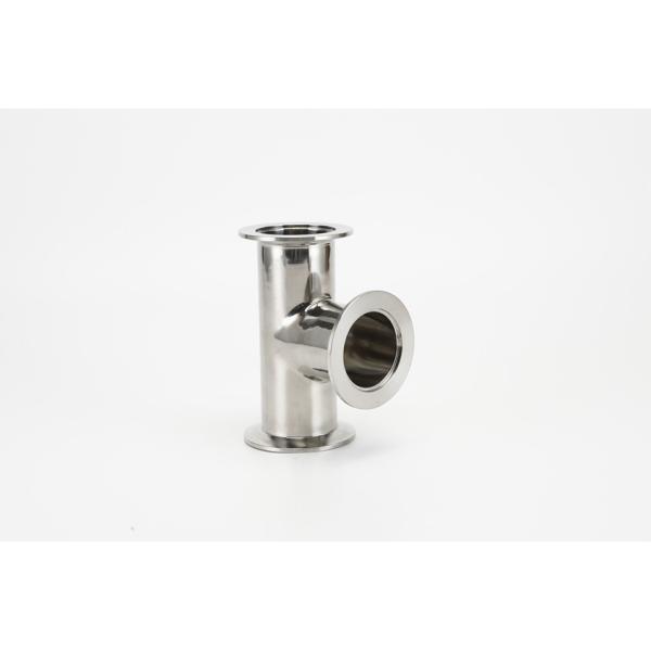 Quality SS304 KF Vacuum Fittings Equal Tee customizable harmless Industrial for sale