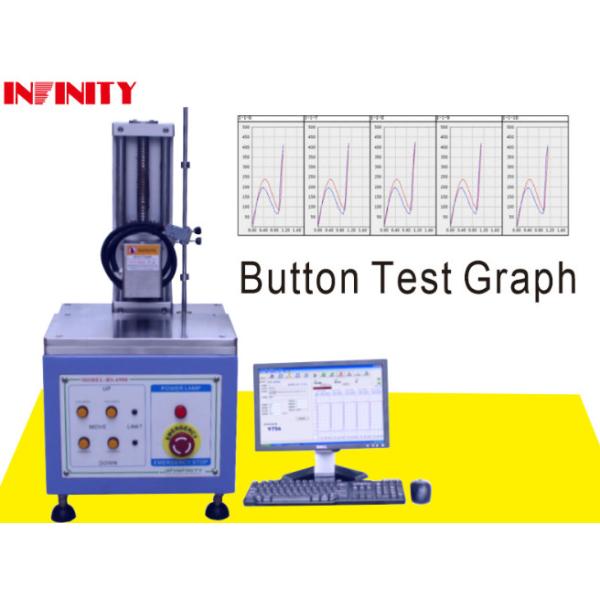 Quality AC Servo Motor Switch Key Tester For Rubber Keystoke / Switch Button Force for sale