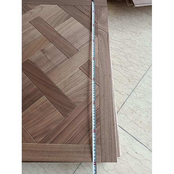 Quality Quality American Walnut Versailles Panels Engineered Wood Flooring for sale