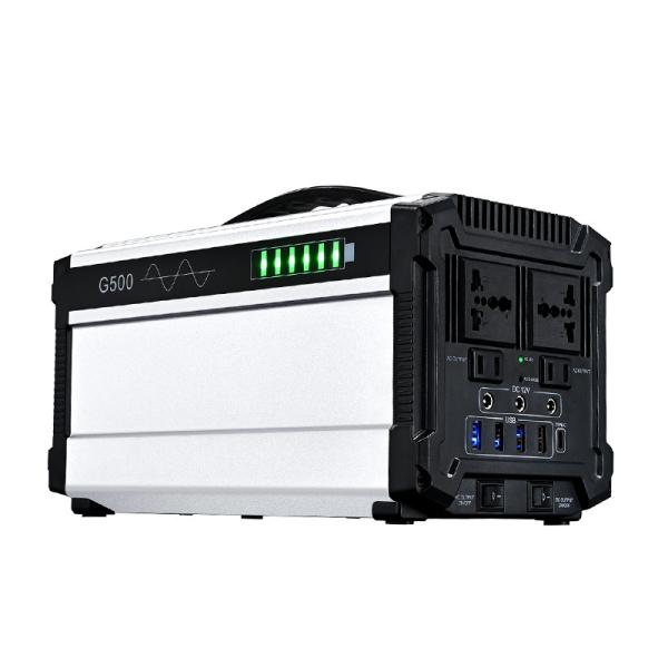 Quality Portable 500w 120Ah 444Wh Small Rechargeable Generator For Camping for sale