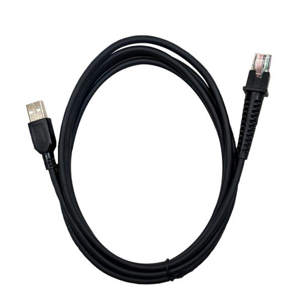 Quality 3m 5m Barcode Reader Cable USB To Rj50 For Gd4100 Gd4310 Scanner for sale