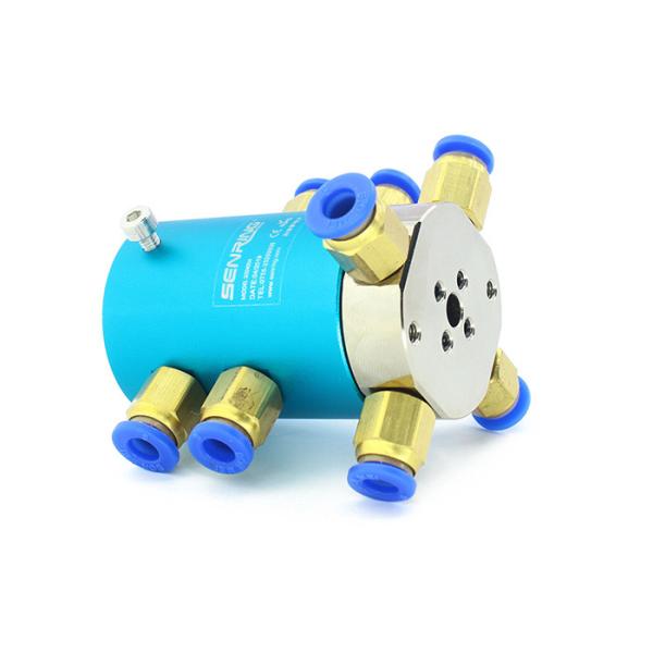 Quality 4 Passage Electrical Pnuematic Rotary Union 6~36 Circuits for sale
