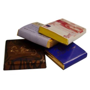 Quality PLC Servo Touch Screen Controlled Tablet Wrapping Machine for Chocolate for sale