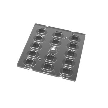 Quality Asymmetrical IP65 Lens Model Street Light , 14 In 1 3030 LED Optical Lens for sale