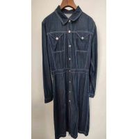 Quality Excellent Color Fastness Minimal Shrinkage Denim Dress For Long Lasting Wear for sale
