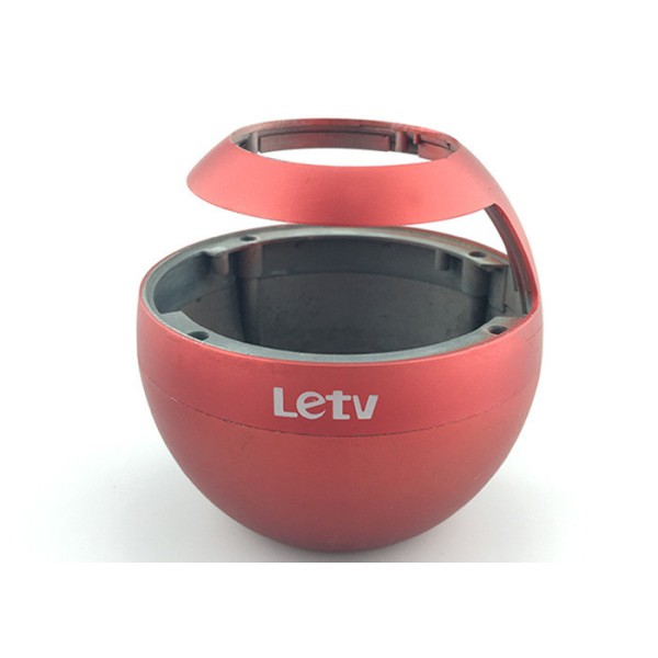 Quality ROHS UV Painted Metal Die Casting Zinc alloy Bluetooth Speaker Housing for sale