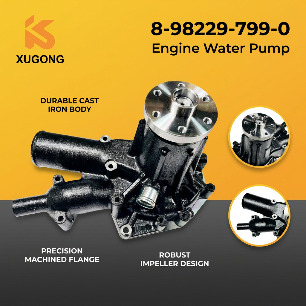 Quality Water Pump for Hitachi ZX330-3 ZX350-3 and Isuzu 6HK1 Engine with 6 Months for sale