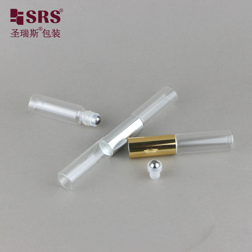 Quality No Leakage Double Ended Roller Bottle with Custom Samples and Metalized for sale