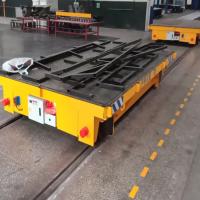 Quality 20T Railroad Transfer Cart , Wireless Remote Control Electric Transfer Trolley for sale